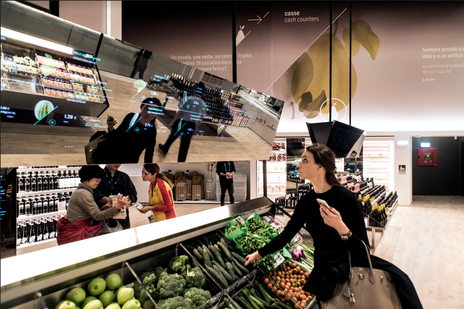 Supermarkt der Zukunft: Informier' mich! - Futurium